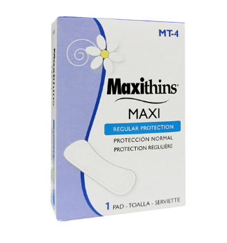Serviettes sanitaire Ultra mince Maxithins. | Super L